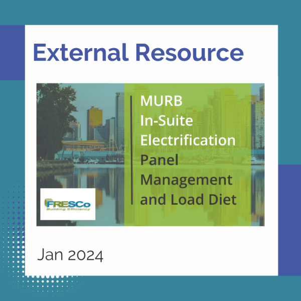 MURB In-Suite Electrification: Panel Management and Load Diet | B2E